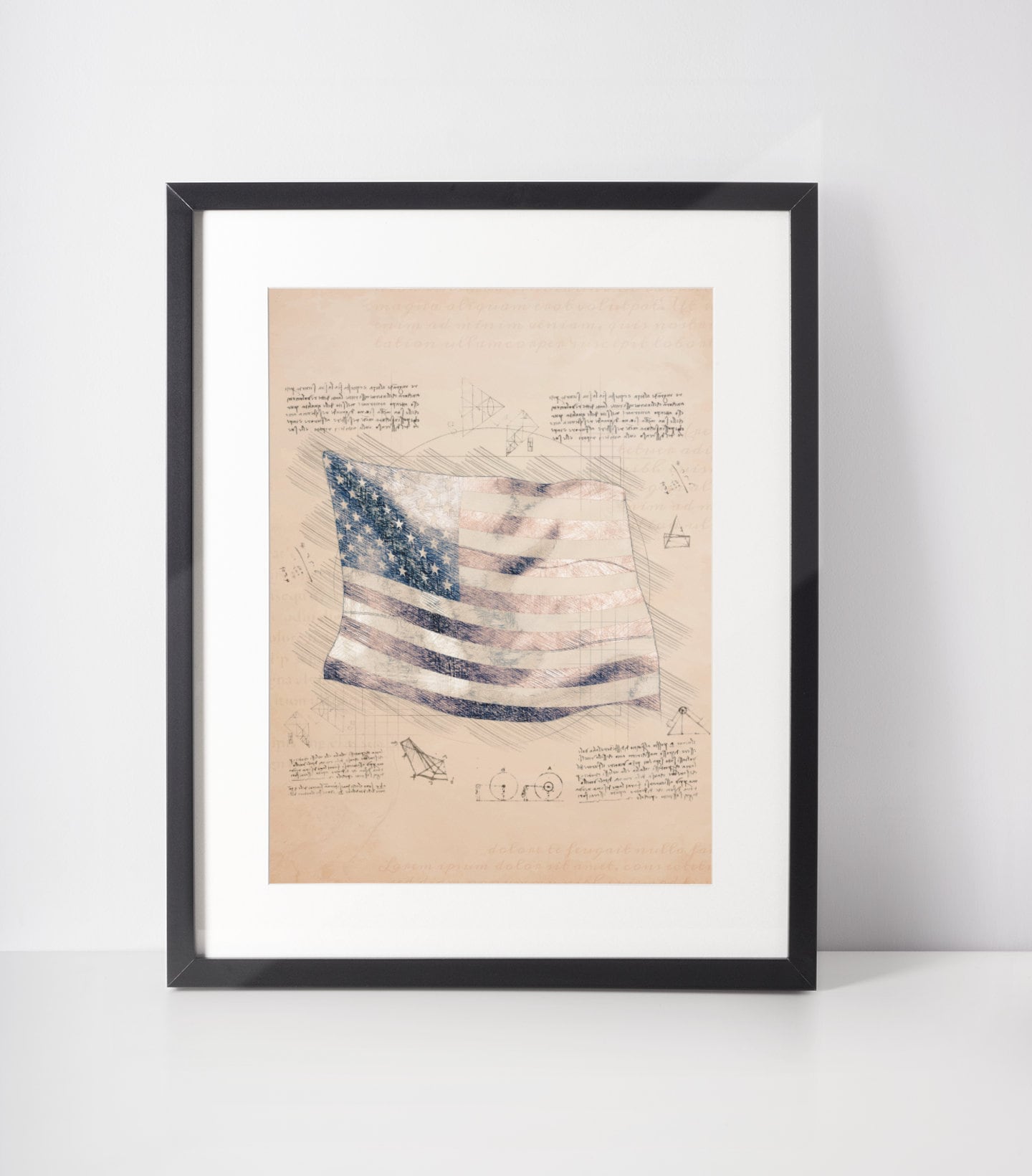 USA Flags Poster AMERICA Flag United States Flag Wall - Etsy