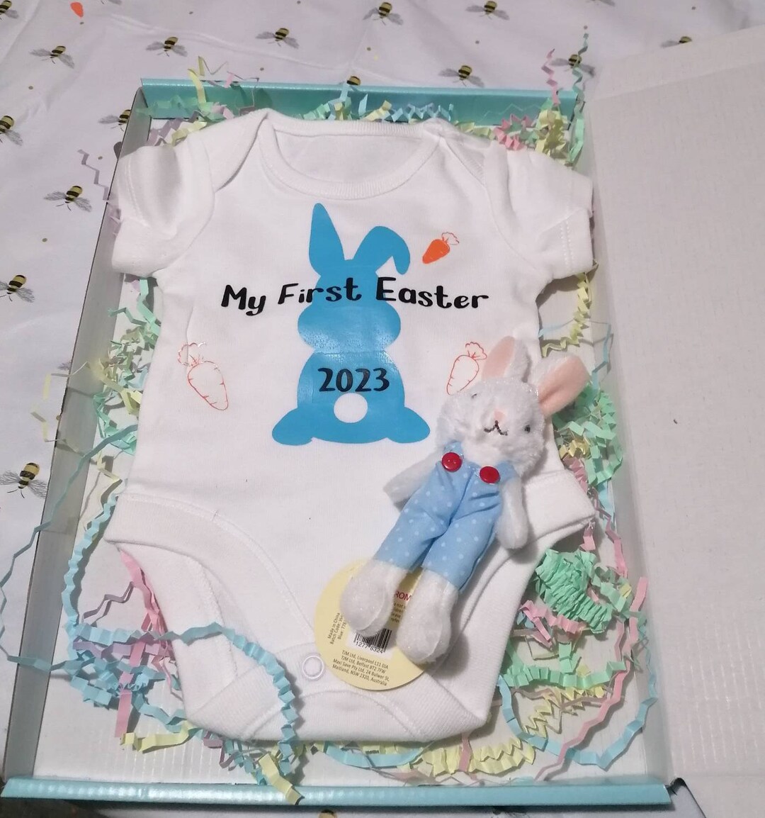 Personalised My First Easter Vest for Boys, Easter Gift, - Etsy