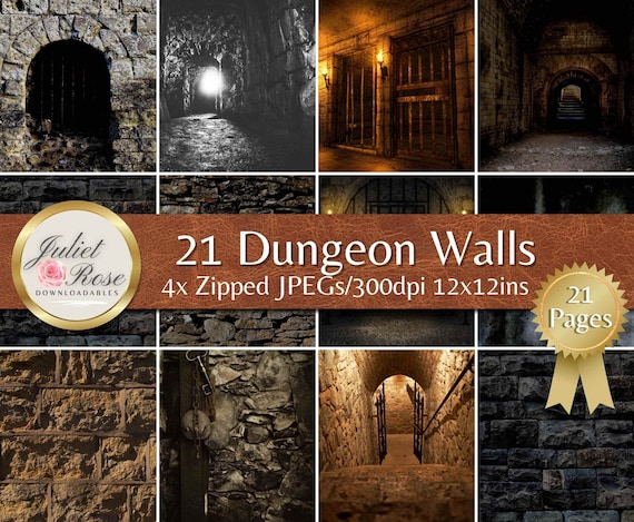 Dungeon Walls for Digital Download - Etsy