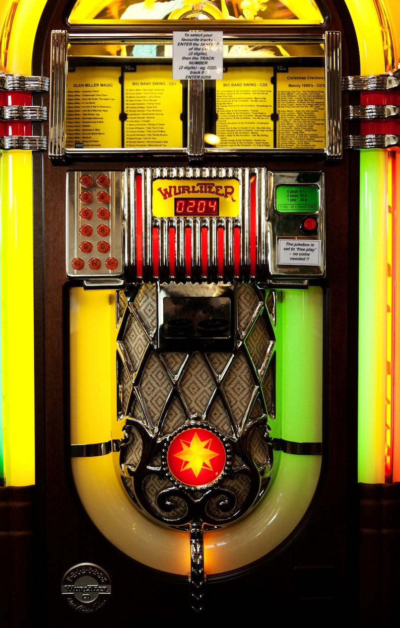 20x Vintage Juke Boxes - Digital Download Medium/hi Res Images ...