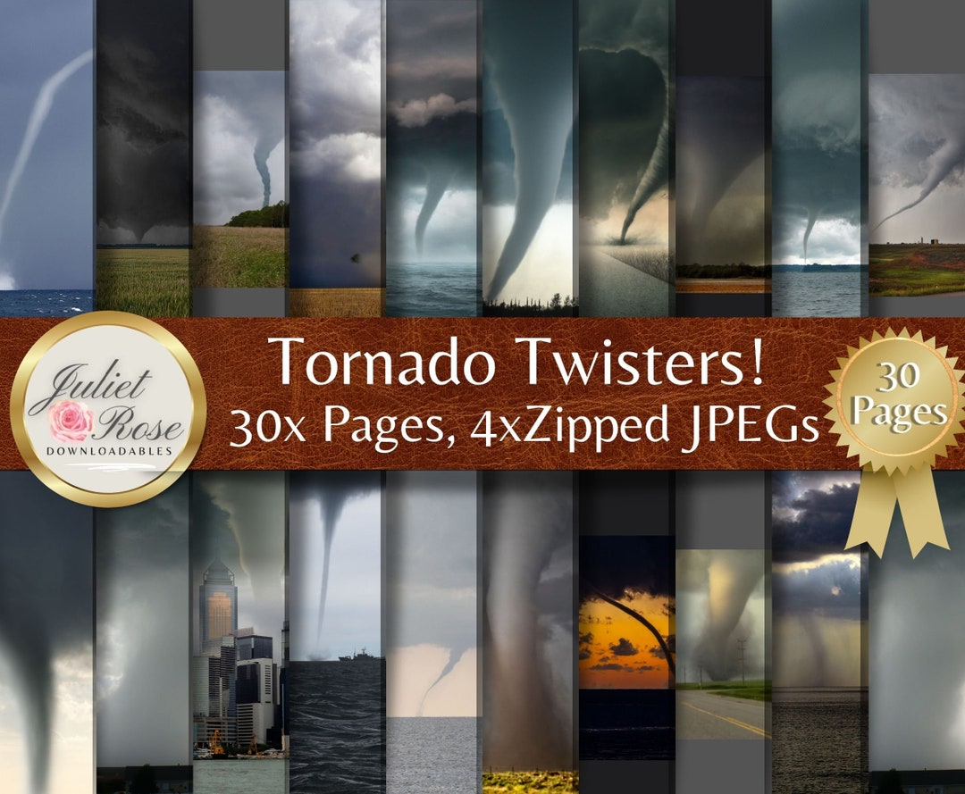 Tornado Photography, Cyclone Waterspout Images for Scrapbooking ...