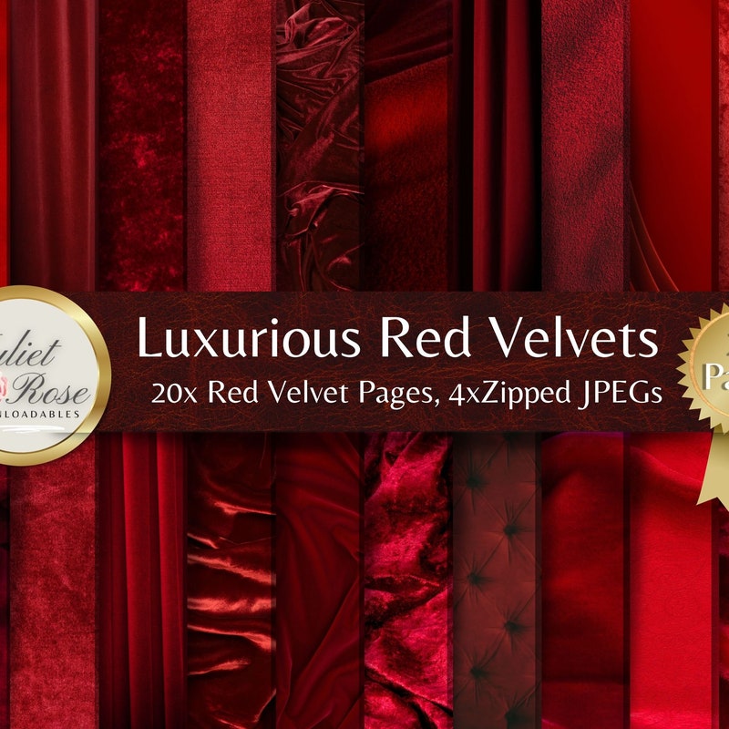 Red Velvet Fabric - Etsy