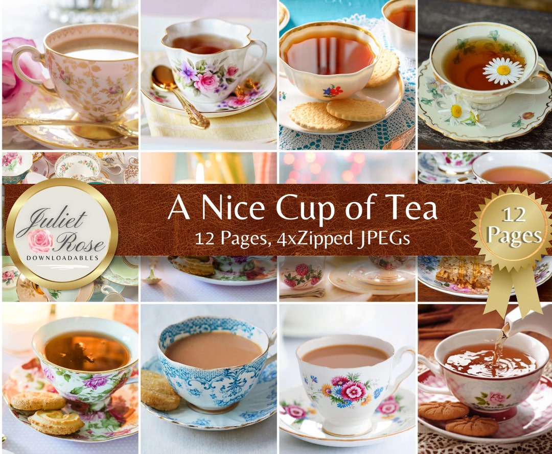 Tea Cups - Digital Images of Beautiful Porcelain Tea Cups for ...