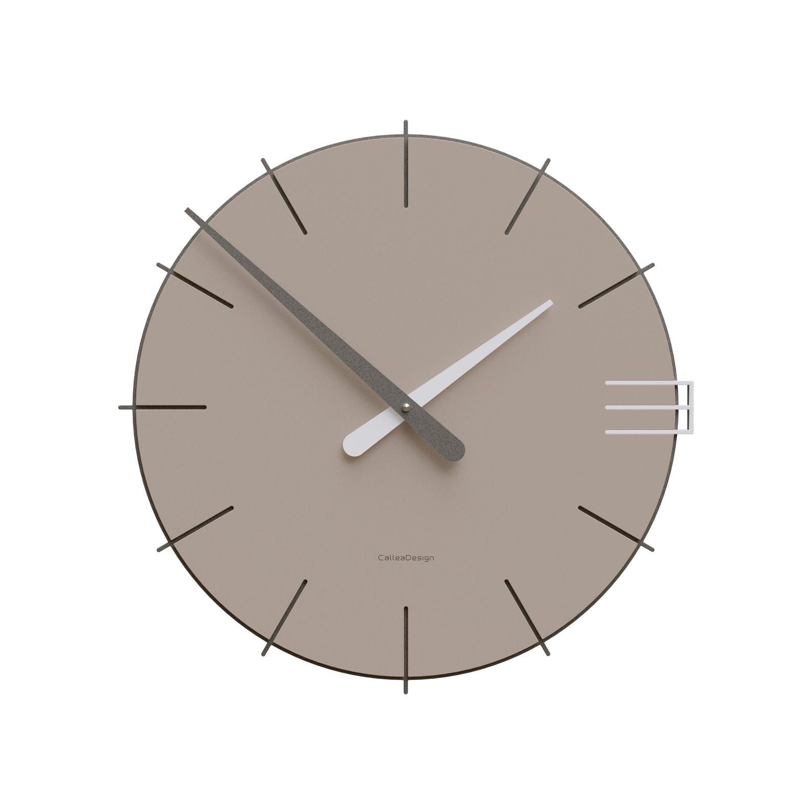 Minimalist Wall Clock 42 Cm Diameter Customizable Colors Modern Design ...