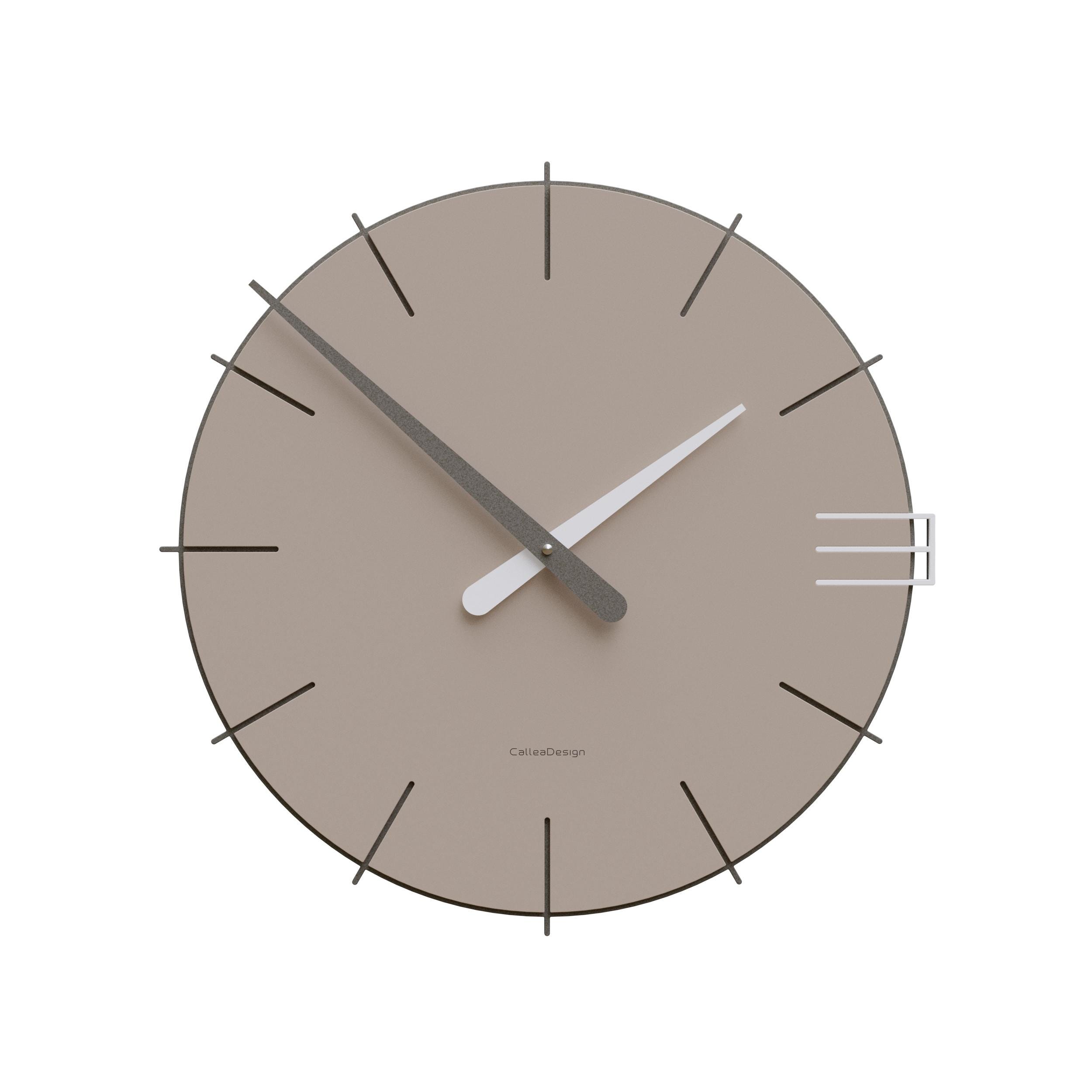 Minimalist Wall Clock - 42 Cm Diameter - Customizable Colors - Modern ...