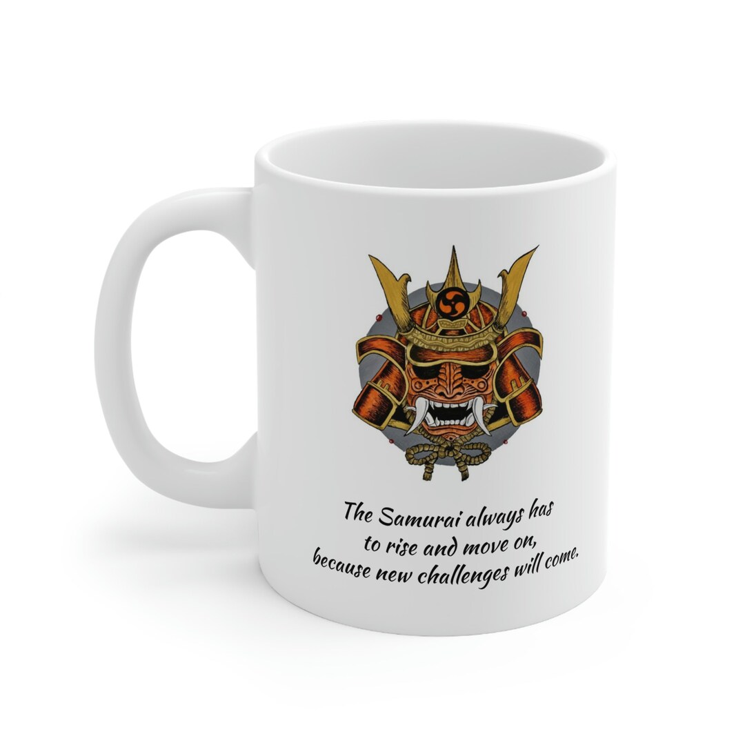 Samurai Mask Cup, Samurai Helmet, Anime Gifts for Him, Anime Merch - Etsy