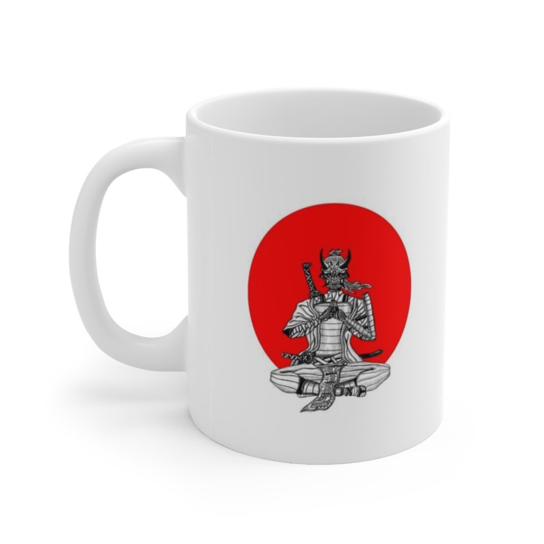 Oni Mask Mug Japanese Decor Anime Gifts for Him Japanese - Etsy
