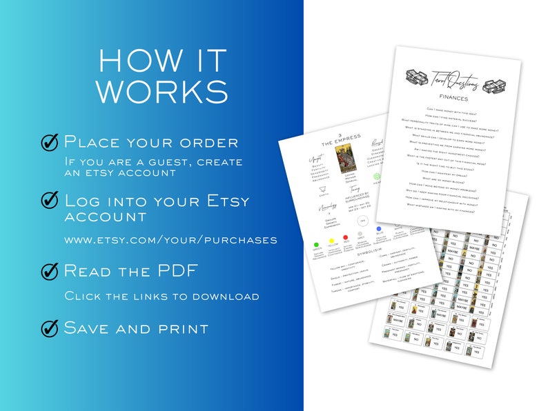 Rider Waite Tarot Cheat Sheet Budle - Etsy UK