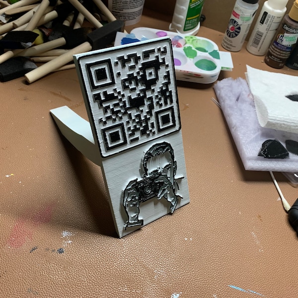 Qr Code Sign 3d Print - Etsy