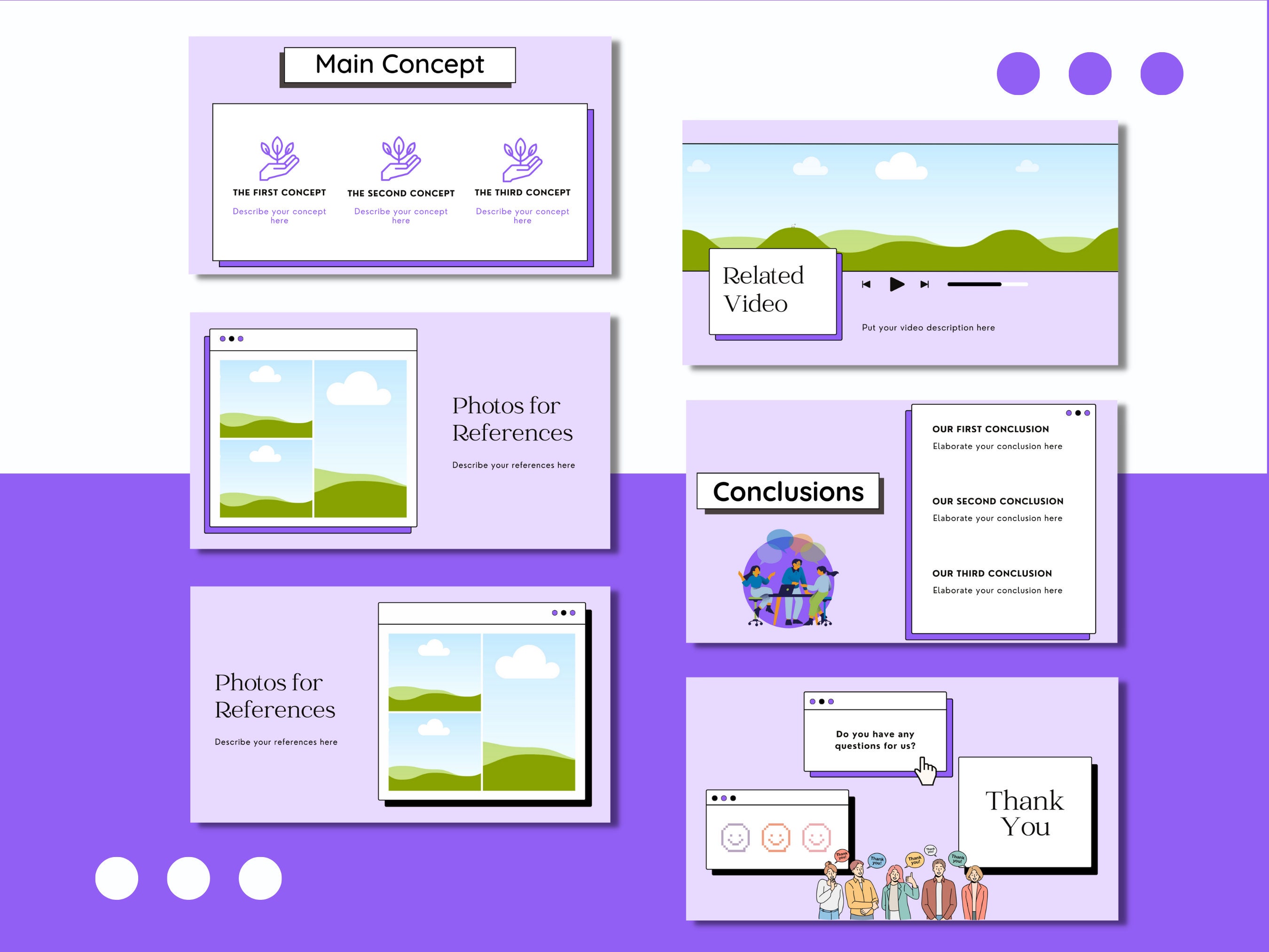 Canva Student Powerpoint Presentation Tempate - Etsy