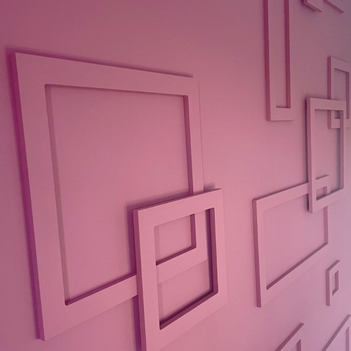 Mdf Shape Wall Panel, Wall Paneling, Accent Wall Design, 3D Wall Panels ...