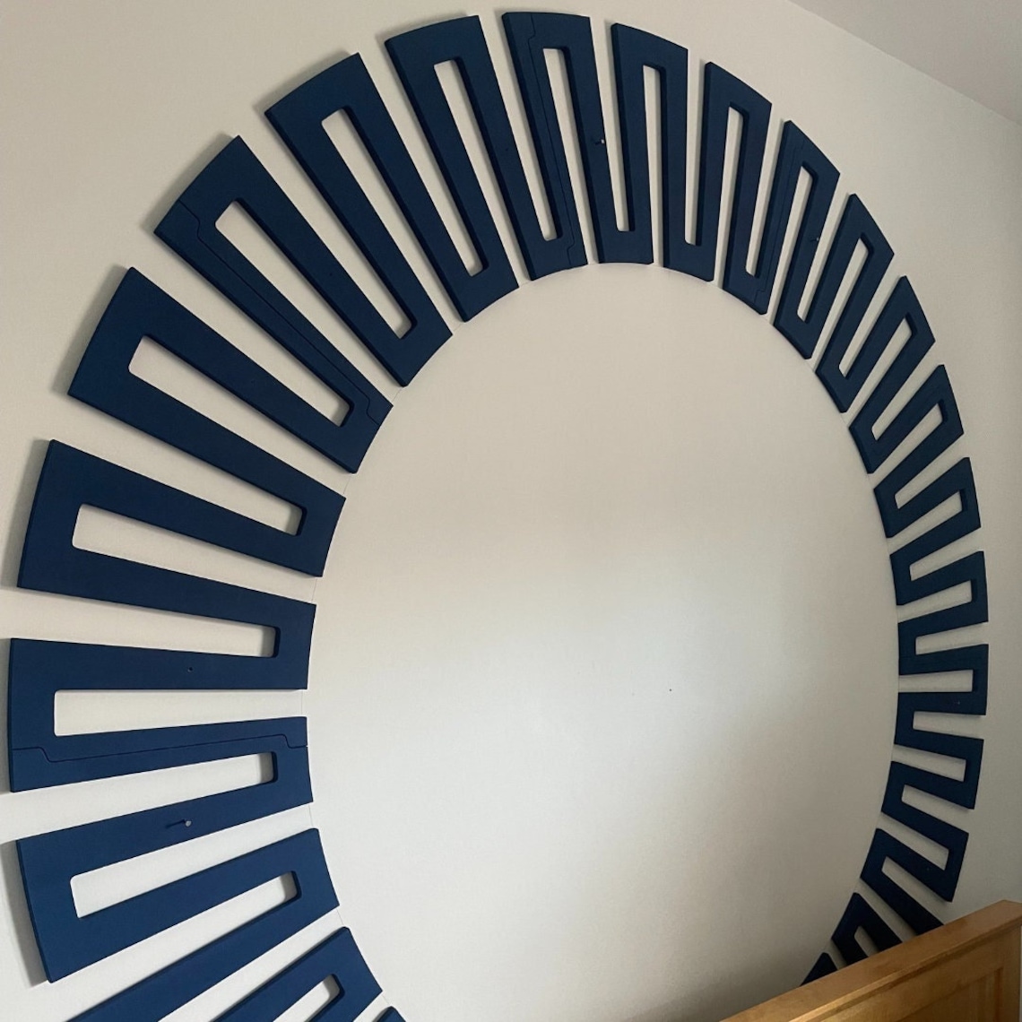 3D Circular Wall Feature, Wall Paneling, Wood Wall Art, Accent Wall ...