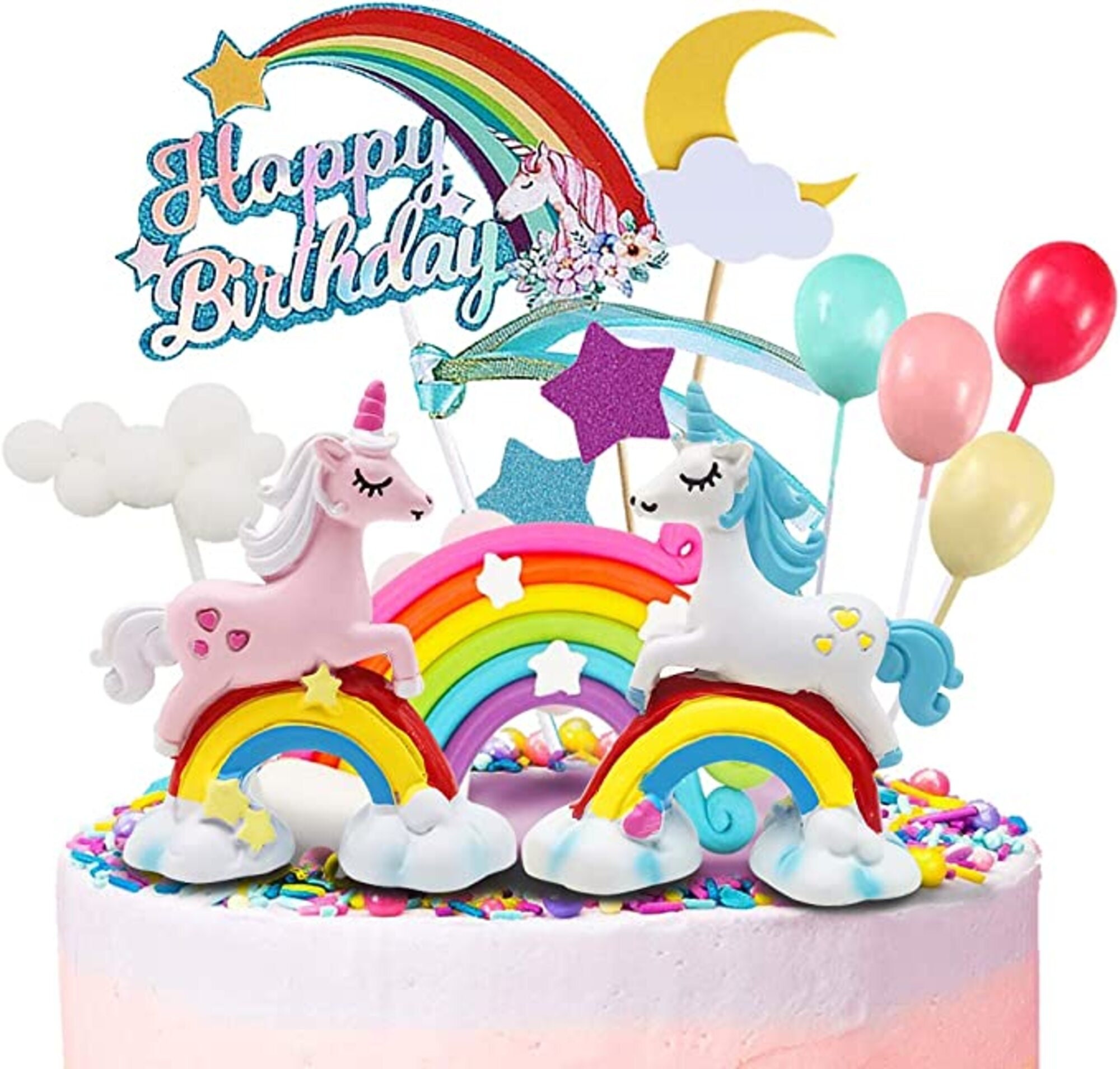 Rainbow Ruby Birthday Party Props, Rainbow Ruby Standees, Rainbow Ruby ...