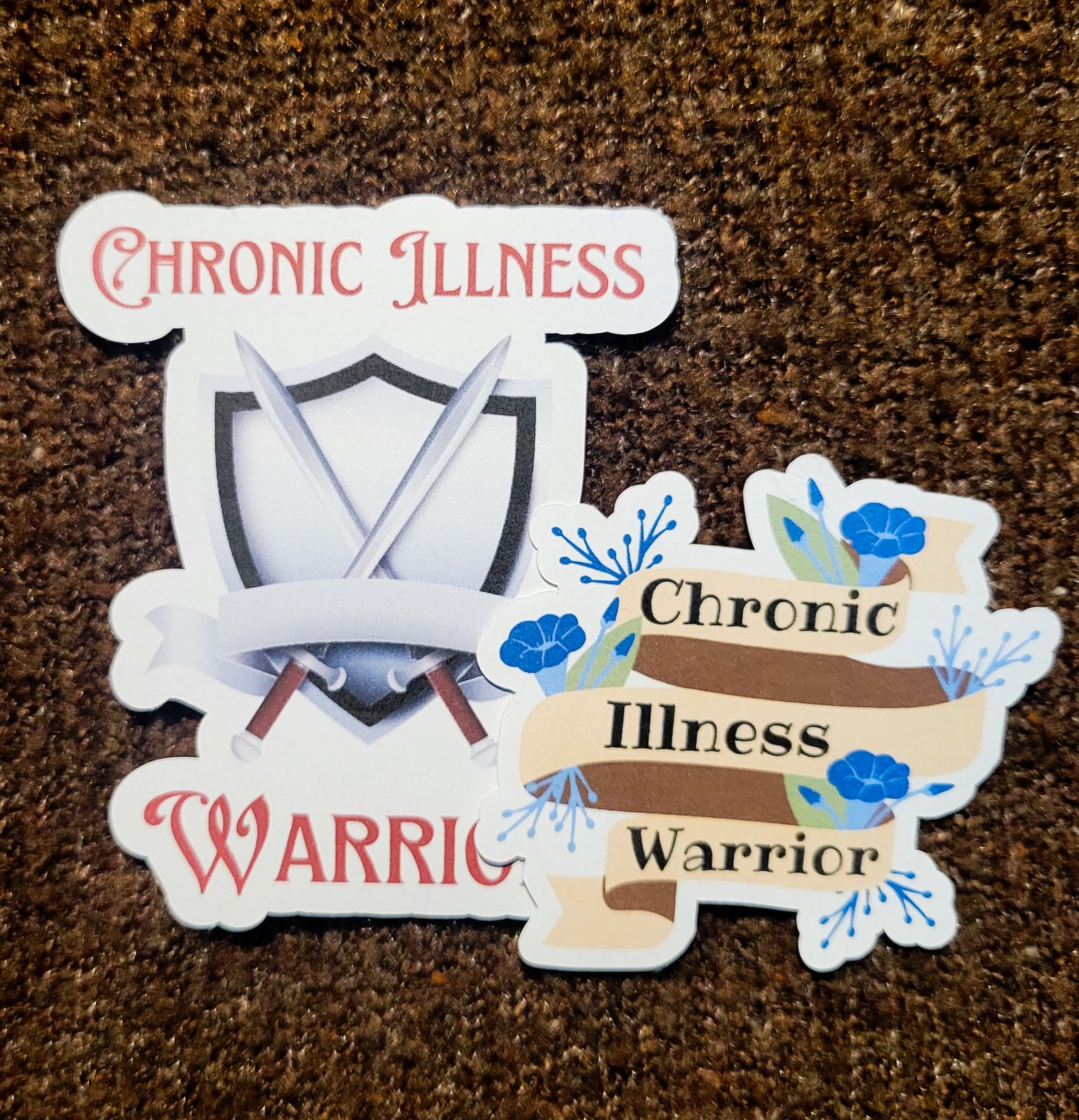 Chronic Illness Warrior Sticker Cute Vinyl or Paper Chronic Illness ...