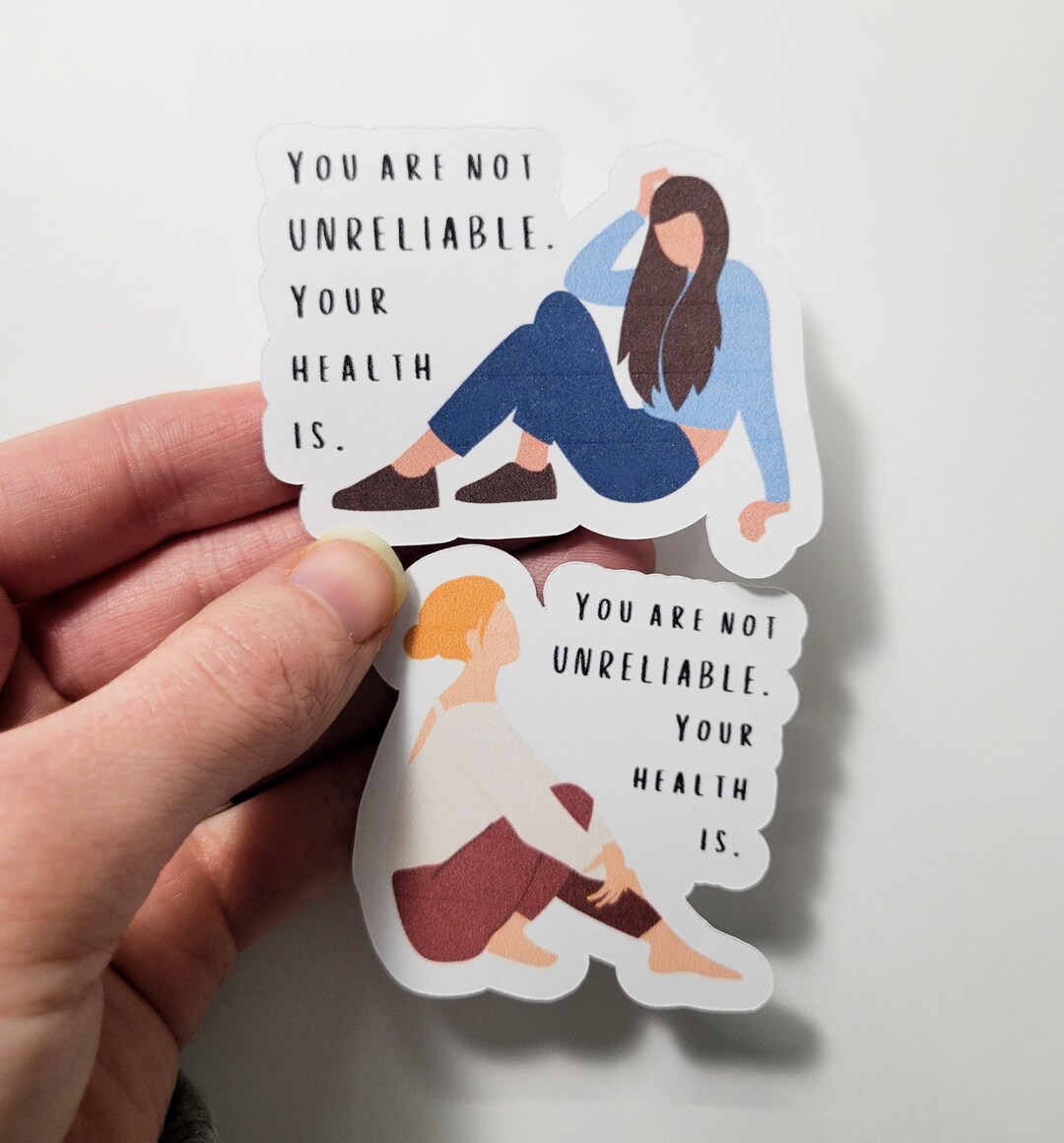 Chronic Illness Sticker You Are Not Unreliable, Your Health is Vinyl or ...