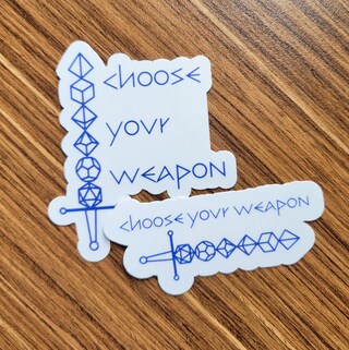 RandomNerdyStickers - Etsy