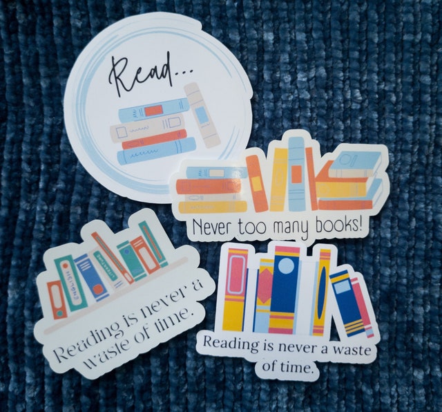 RandomNerdyStickers - Etsy