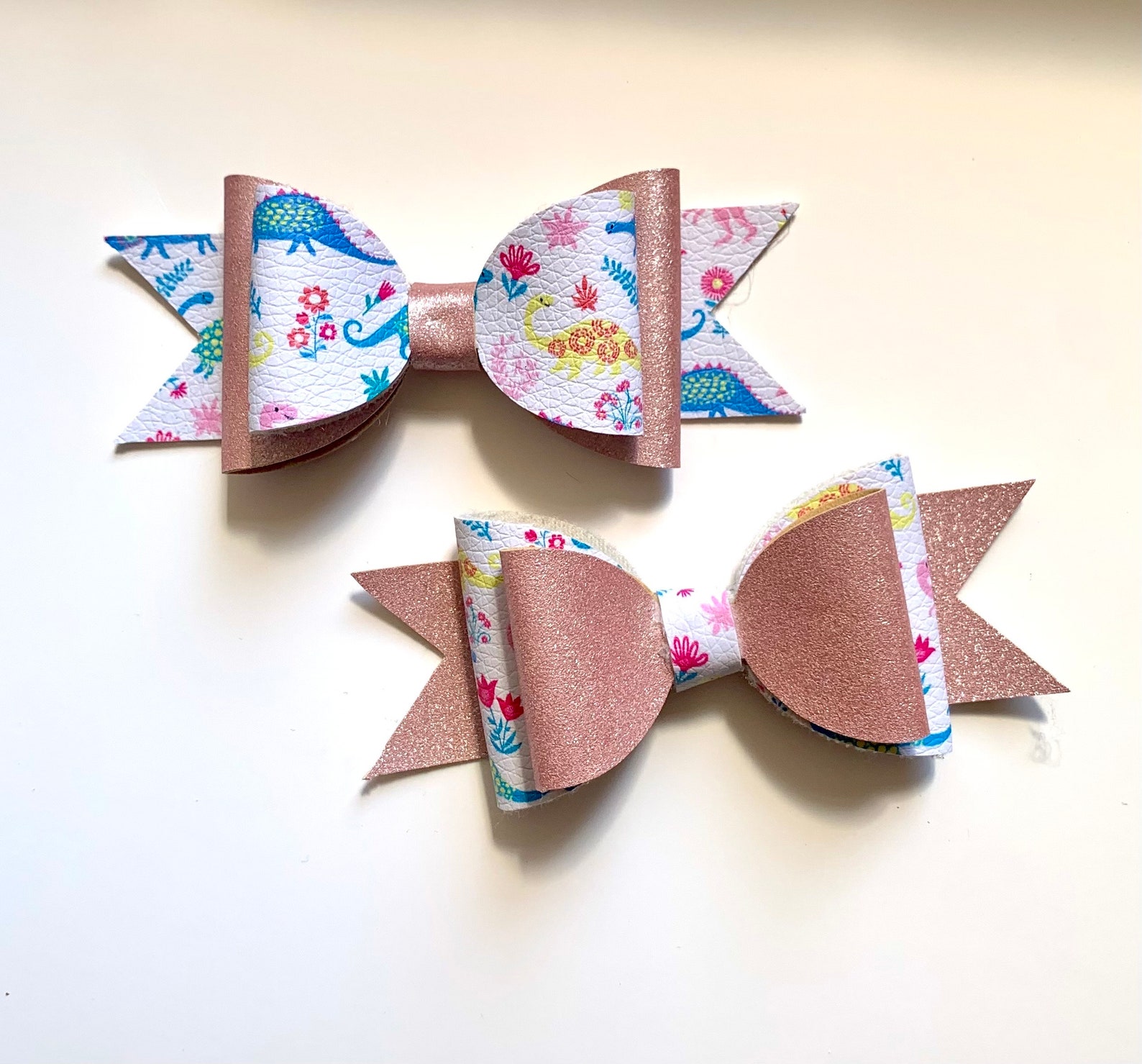 Straw Bow Toppers Bow Toppers Pleather Bows - Etsy
