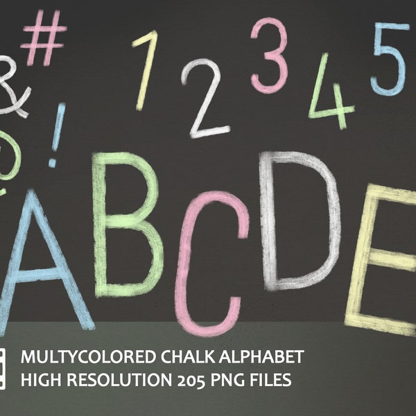 Chalk Clipart - Etsy