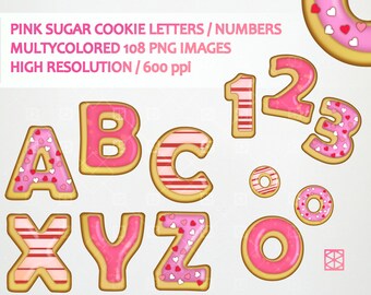 Cookie Valentine Clipart - Etsy