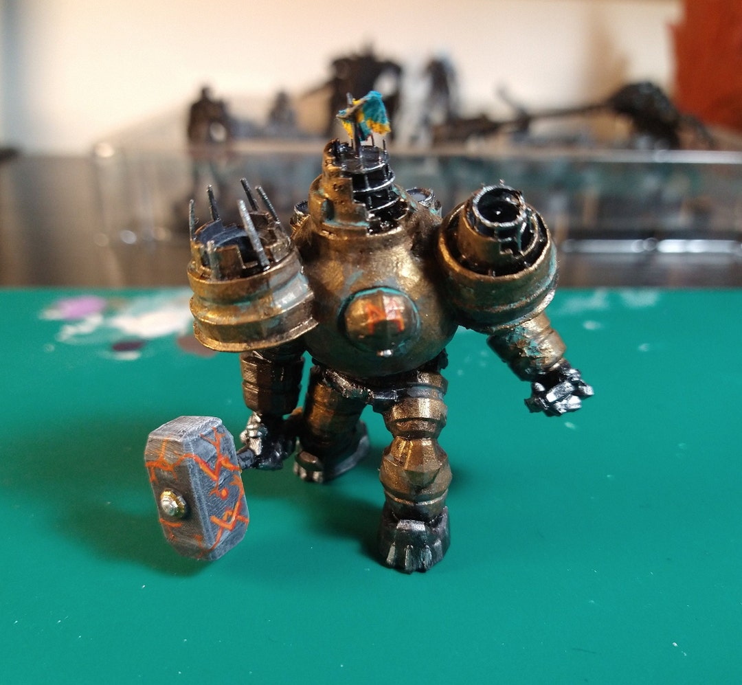Fortress Colossus Hand-painted for Tabletop Games - Etsy