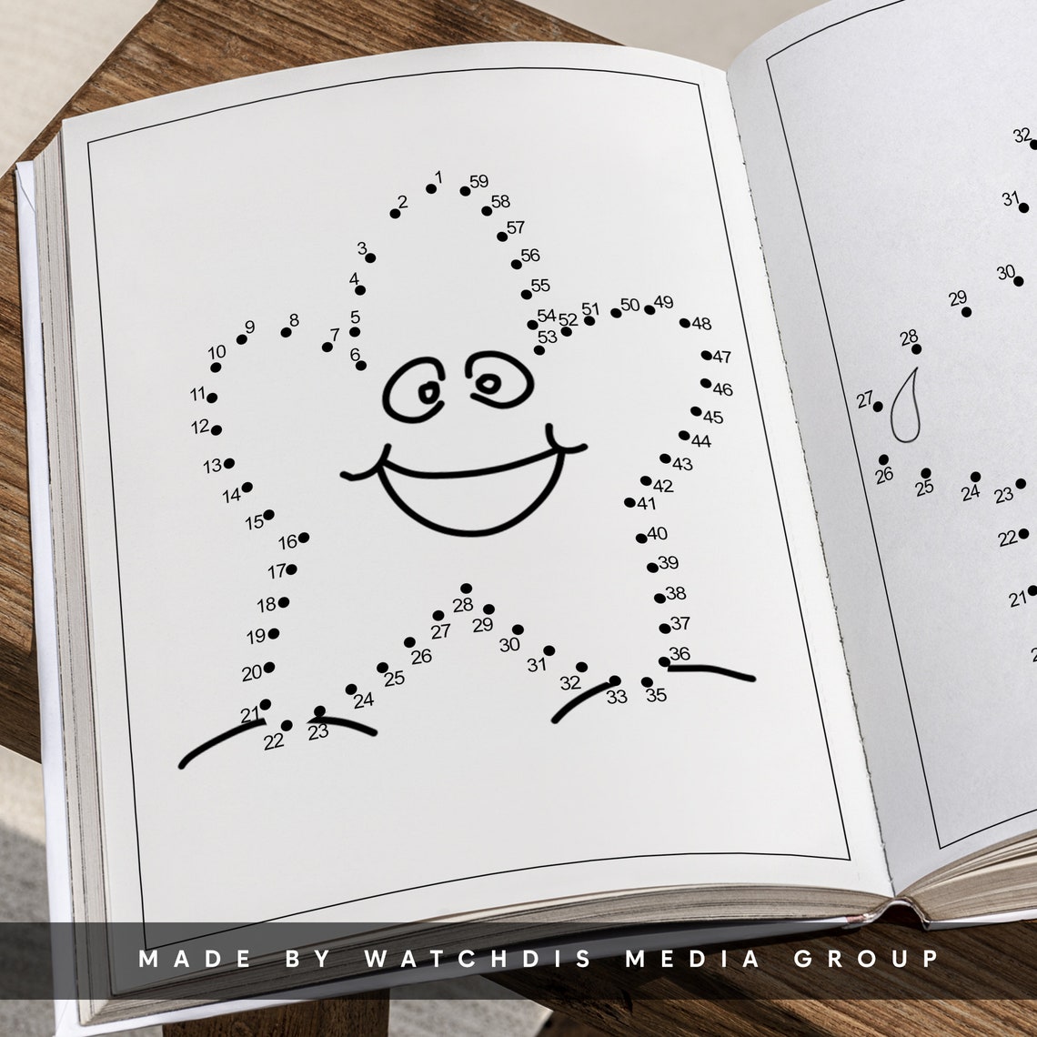 Stars Connect the Dots Dot-to-dot Activity Book Instant Download ...