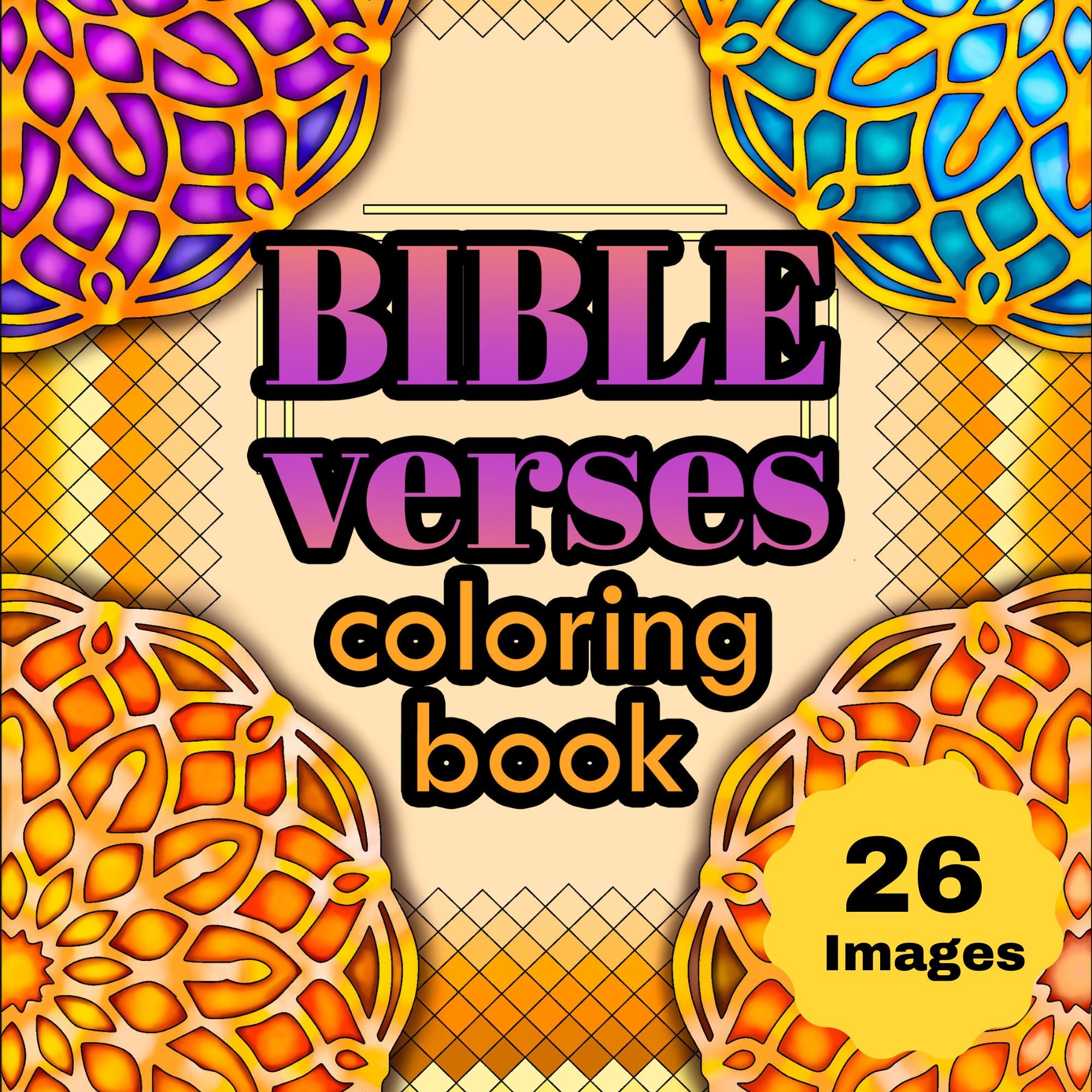 Relaxation Bible Verses Psalms Coloring Book for Kids and Adults - Etsy