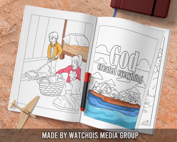 Proverbs Coloring Book With Texts for Christian Kids and Teens - Etsy