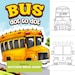 Bus Connect the Dots Dot-to-dot Activity Book for Kids - Etsy