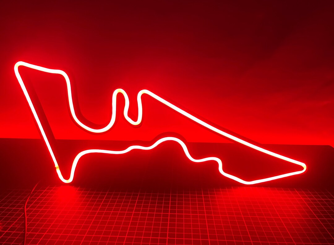 USA GP F1 2022 Track Light Red - Etsy