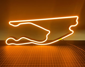 Dutch GP F1 2022 Track Light Orange - Etsy