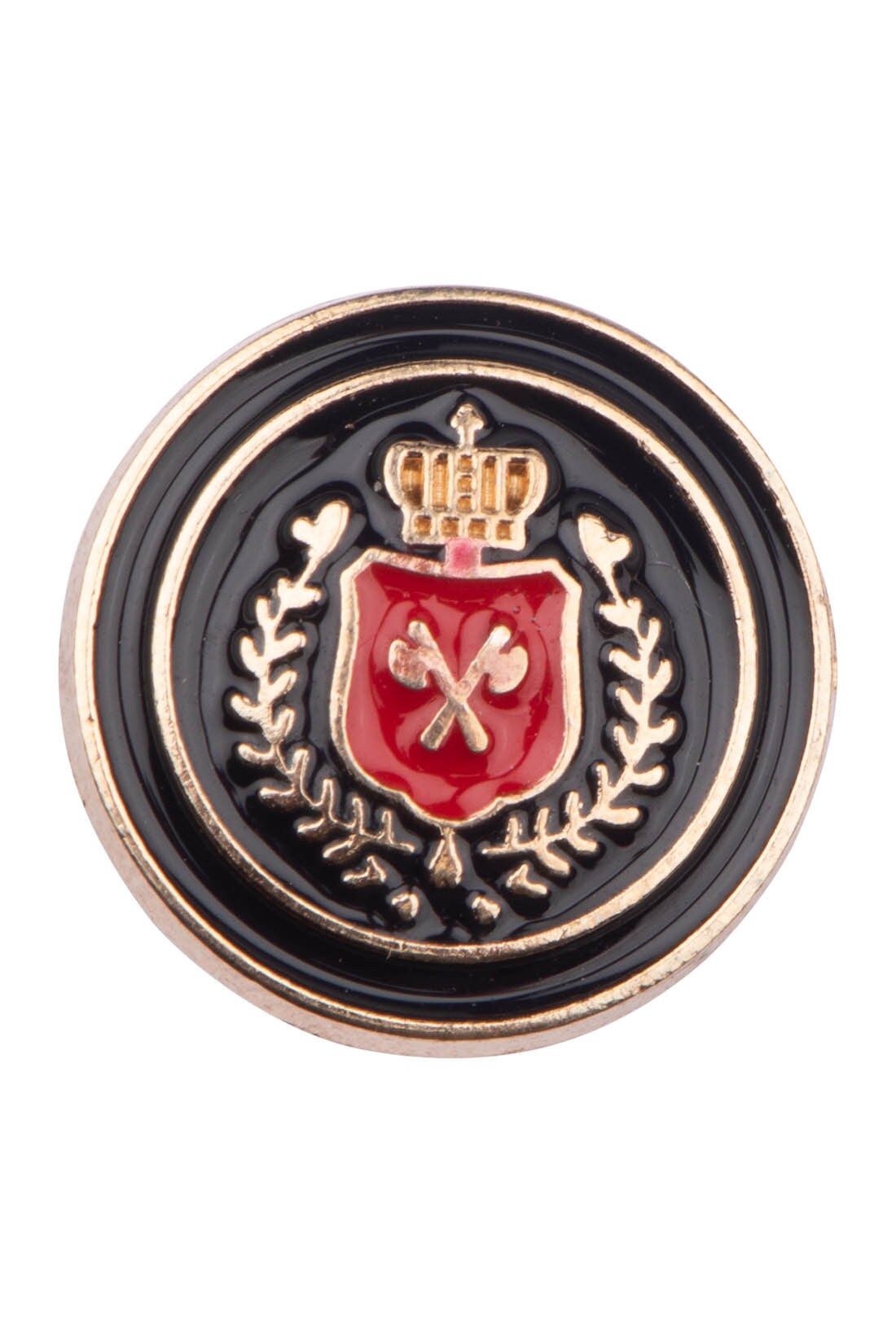 Militry Badge Black & Red Lapel Pin Wedding Accessories Groomsmen ...