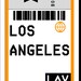 Editable Plane Ticket - LOS ANGELES - Etsy