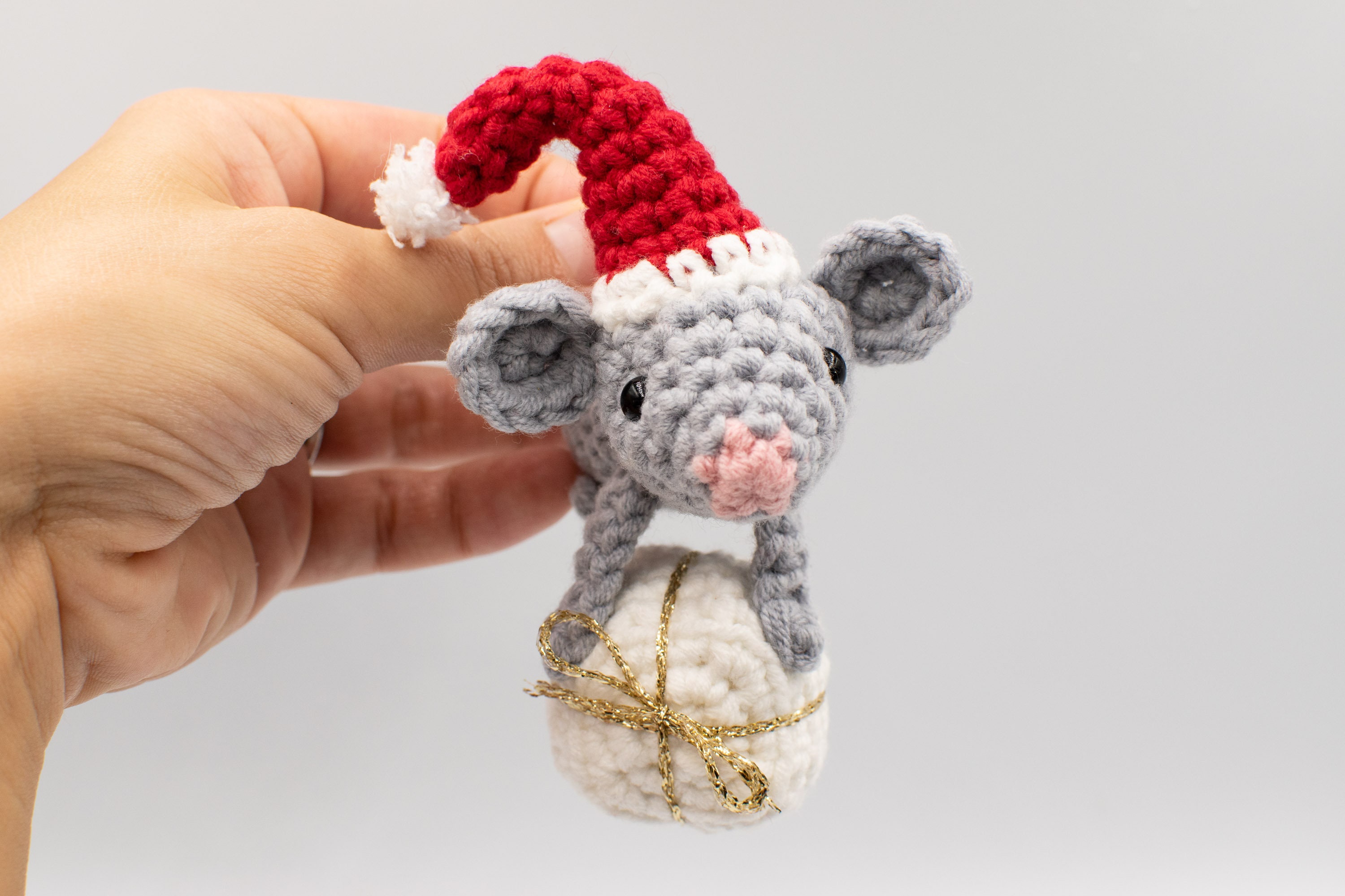 Christmas Mouse Amigurumi Pattern Christmas Mice Crochet - Etsy
