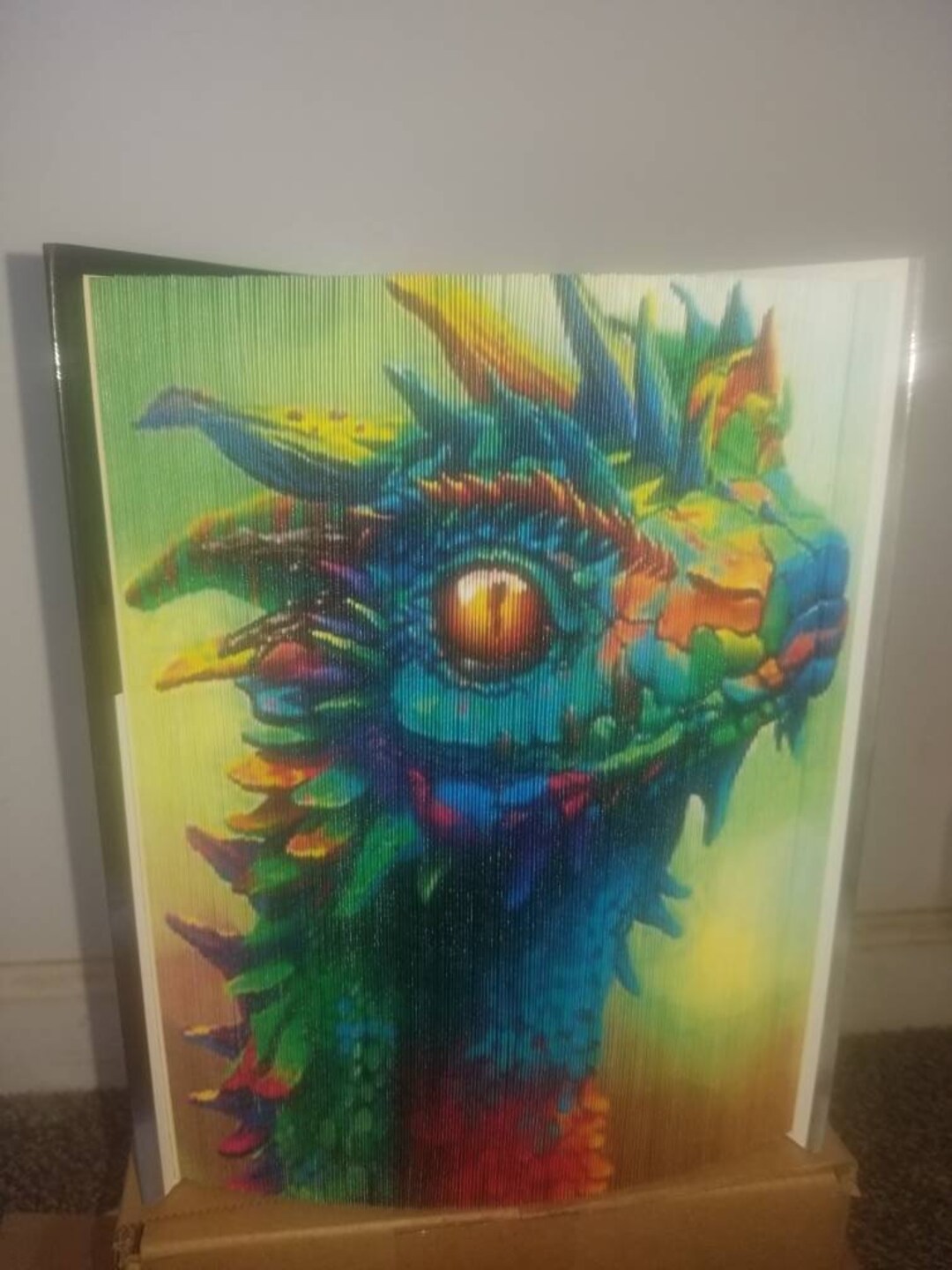 Dragon Book Art - Etsy