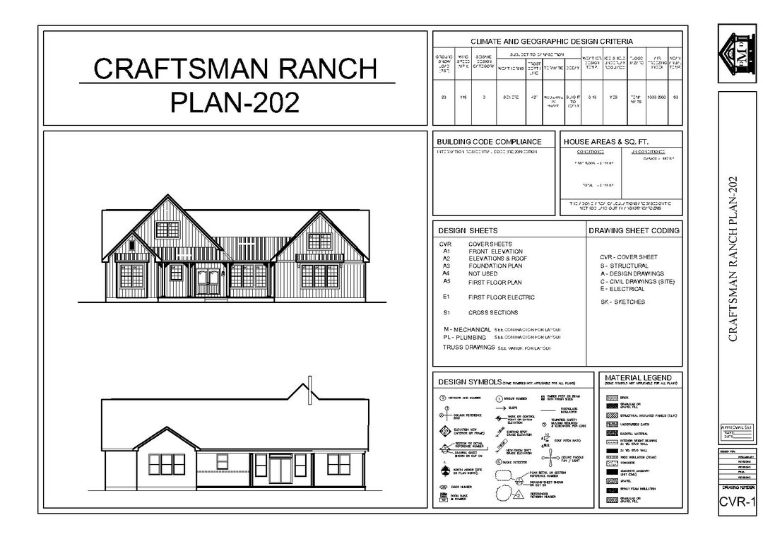 CRAFTSMAN HOUSE Plans-buildable Blueprints-new Home Designs - Etsy