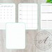 Lesson Planner 3-subject 2022-2023 School Year - Etsy