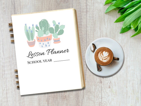 Lesson Planner 3-subject 2022-2023 School Year - Etsy