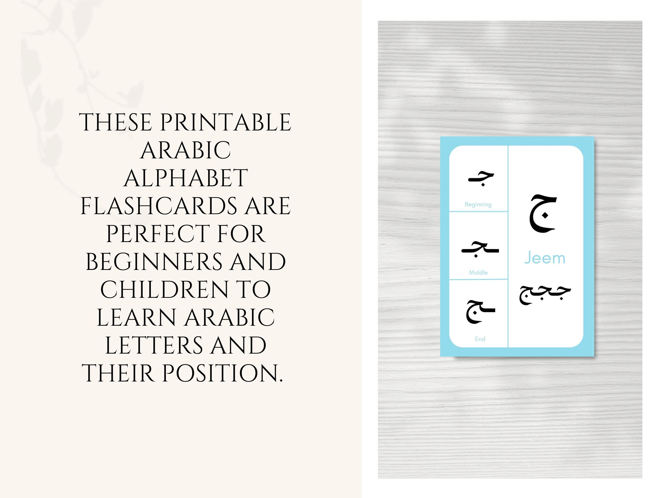 Arabic Alphabet Positions, Arabic Letters, Letter Position, Arabic ...
