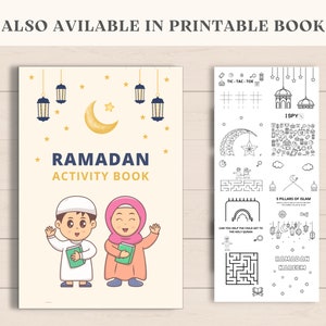 Ramadan Activity Printable, Eid Activities, Ramadan Activity Book ...