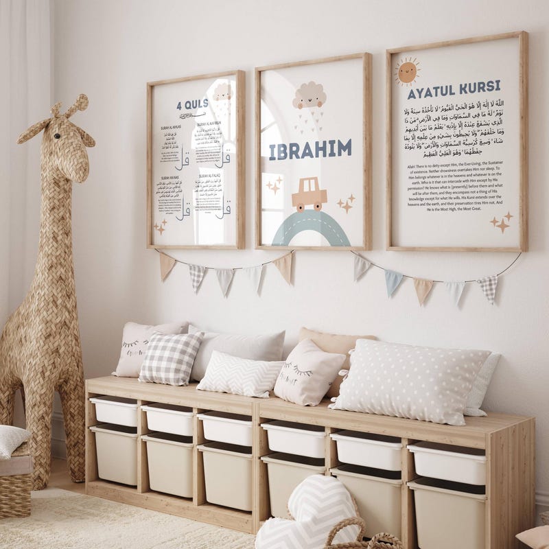 Islamic Wall Art Toddlers - Etsy