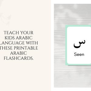 Arabic Alphabet Flashcards, Arabic Alphabet, Arabic Flashcards ...