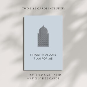 Islamic Affirmation Cards, Muslim Affirmations, Islamic Printables ...