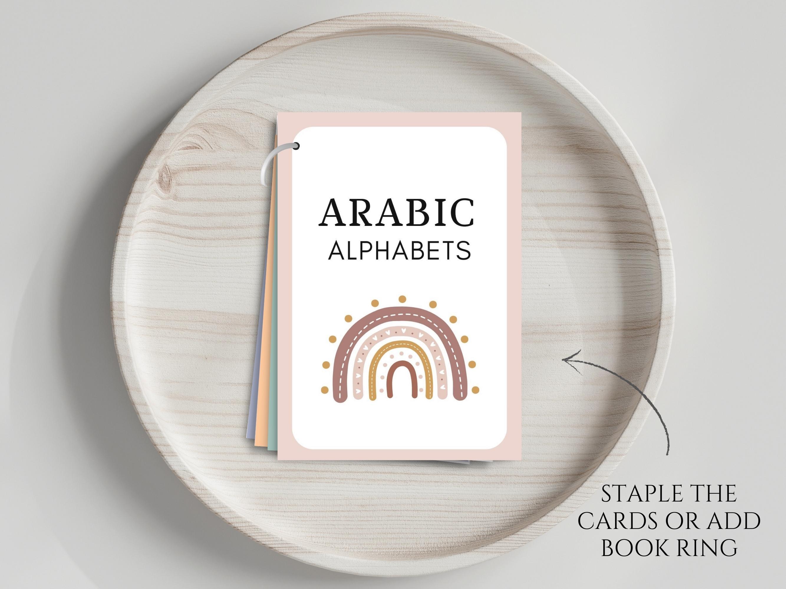Arabic Alphabet Flashcards, Arabic Alphabet, Arabic Flashcards ...