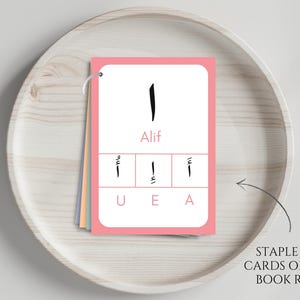 Arabic Alphabet Vowel Flashcards, Arabic Alphabet Pronunciation, Arabic ...