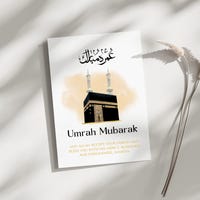 Personalized Hajj Invitation Template: Kaaba Design (digital Download ...