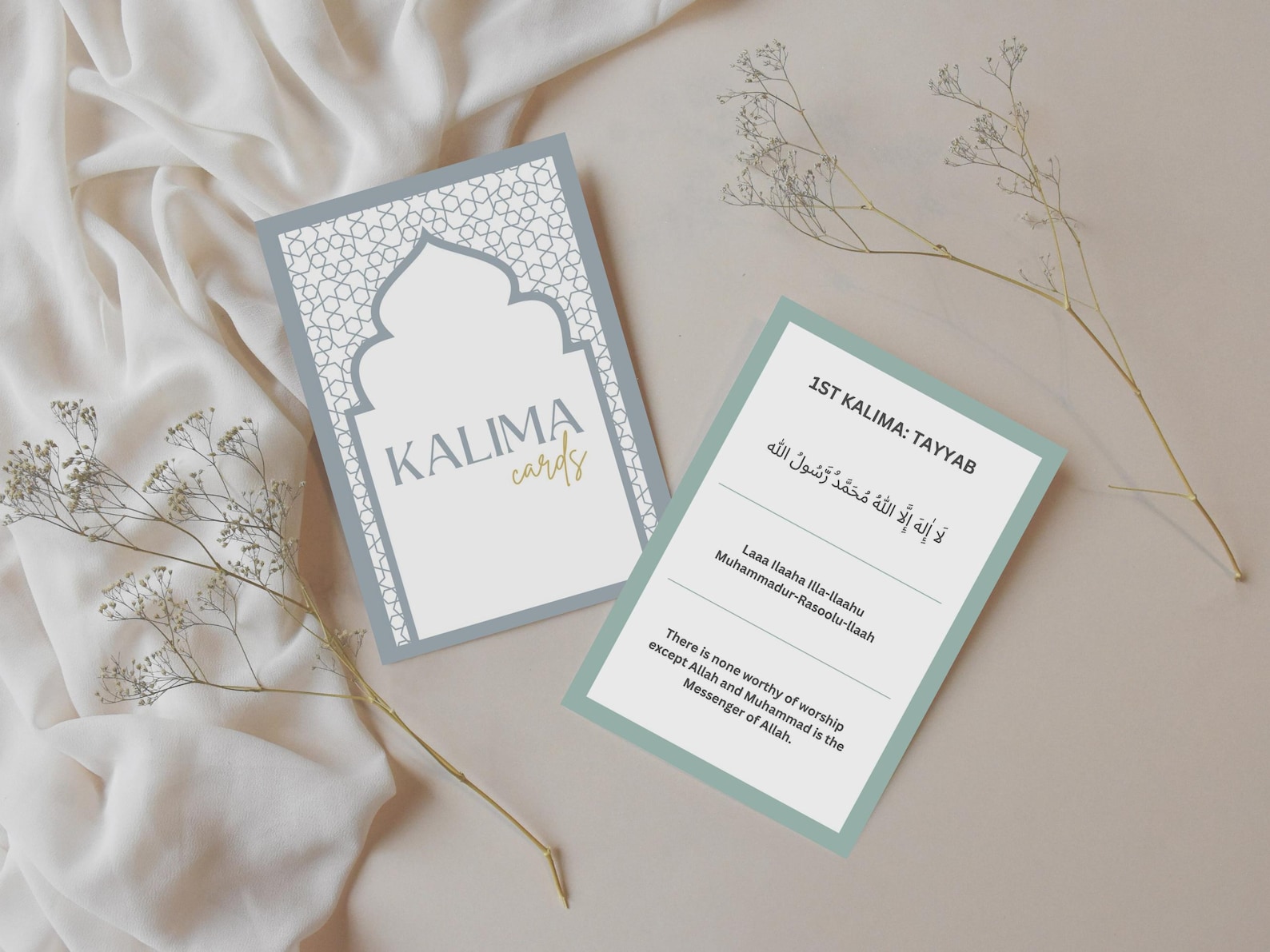 Kalima Flashcards, the Six Kalimas, Kalima of Islam, Kalima Flashcard ...
