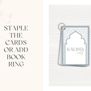 Kalima Flashcards, the Six Kalimas, Kalima of Islam, Kalima Flashcard ...