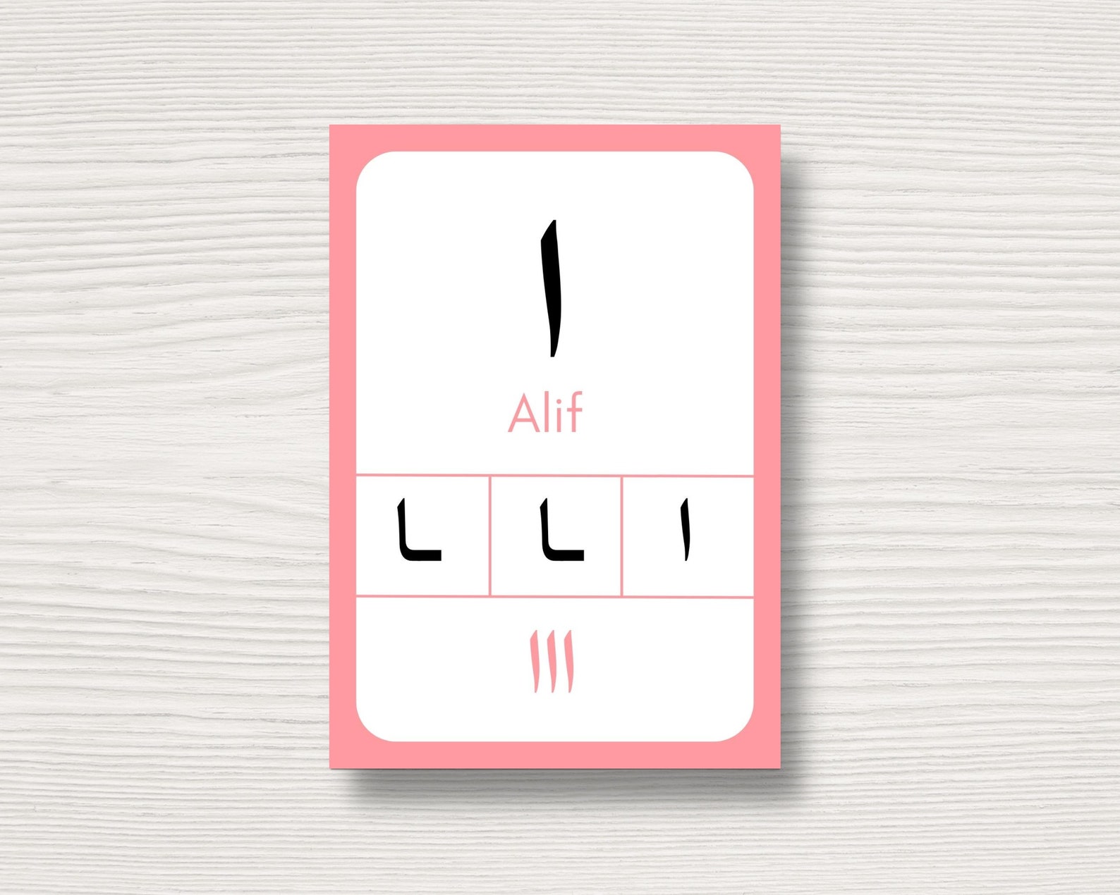 Arabic Alphabet Positions Arabic Letters Letter Position - Etsy Canada