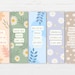 Islamic Bookmarks Printable, Islamic Gift, Printable Bookmarks, Muslim ...